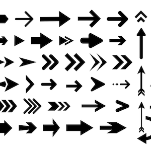 Arrows SVG Bundle, Arrows Clipart Png, Right Arrow Svg, Left Arrow Svg ...