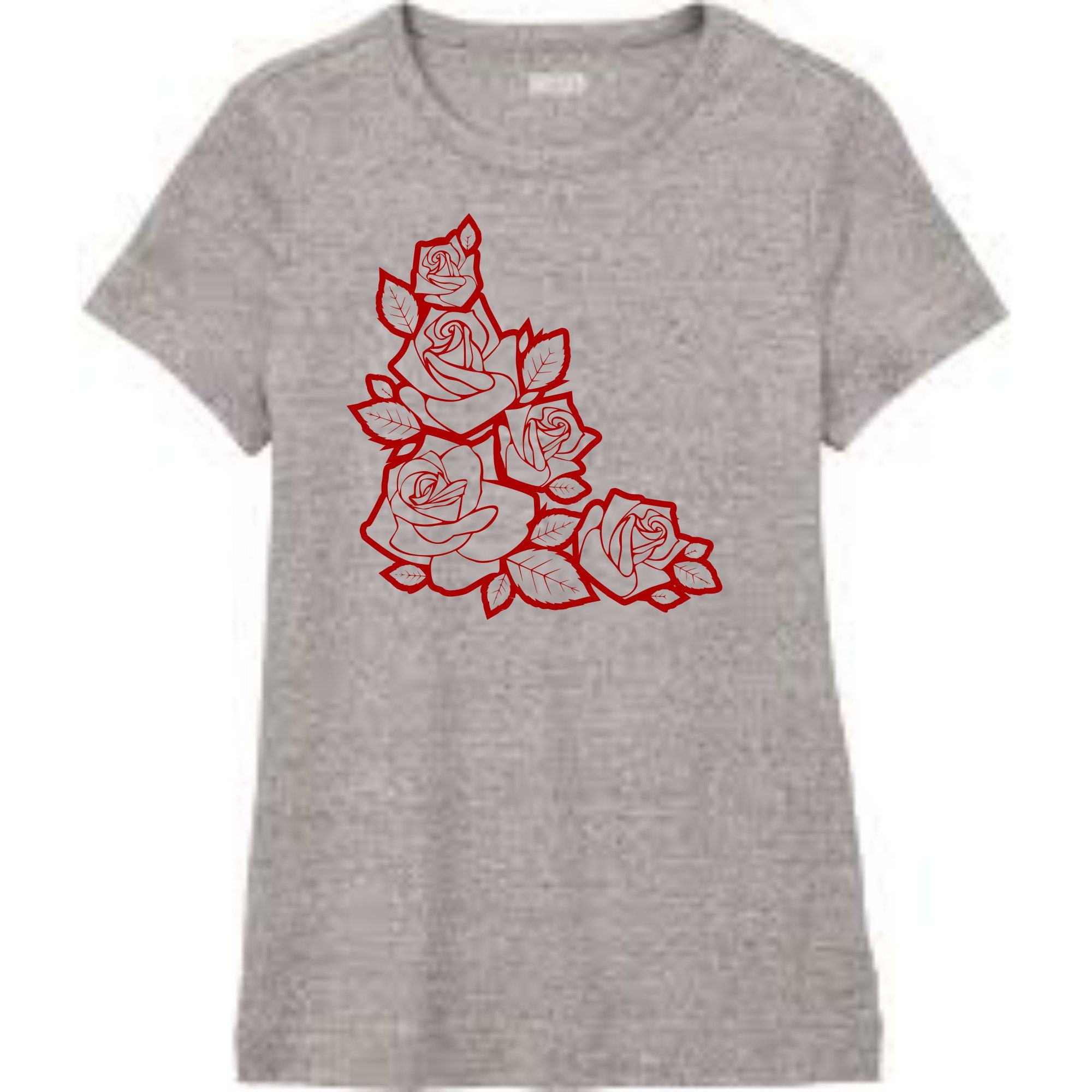 Rose SVG Bundle, Rose SVG, Flower Svg, Rose Outline, Rose T-shirt, Rose ...