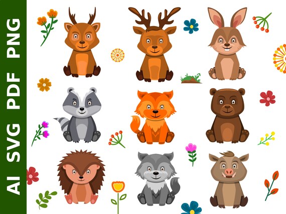 Silly Animal Clipart