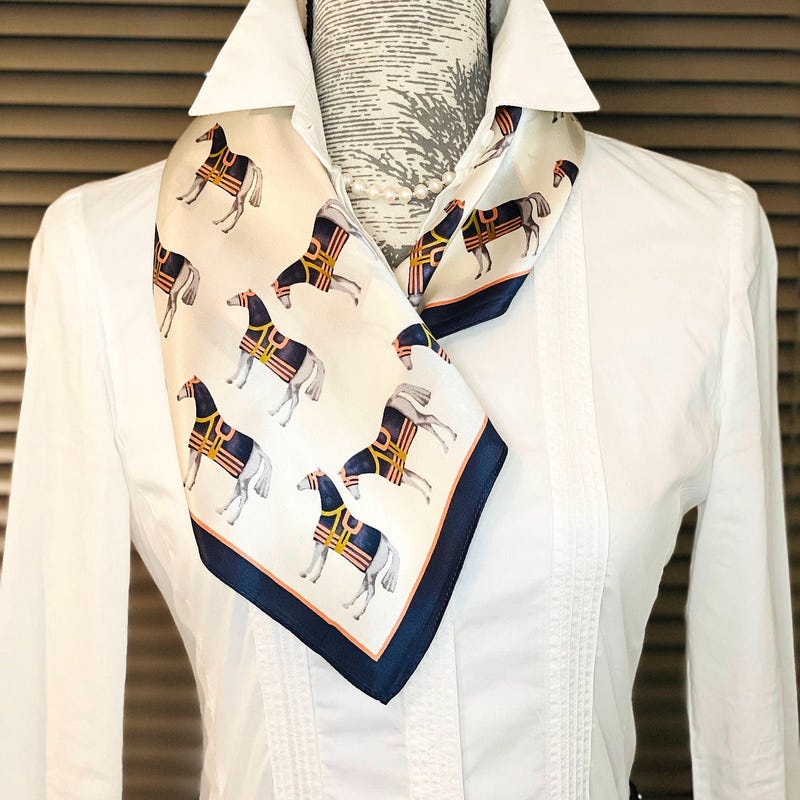 Horse Scarf - Etsy