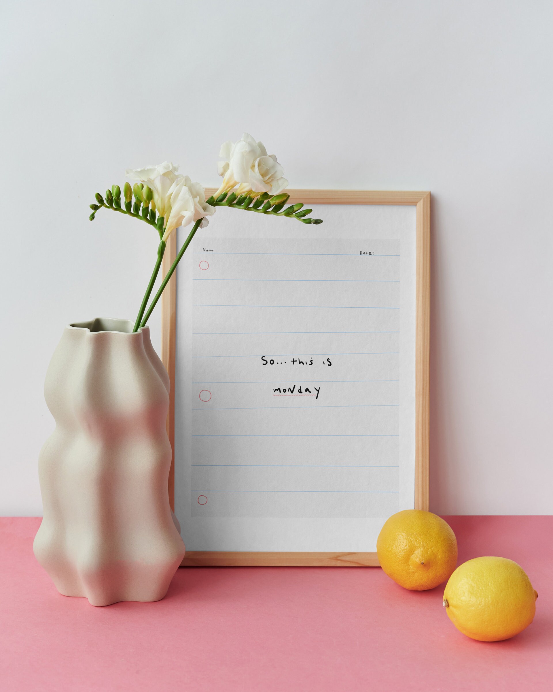 SOME NOTES Minimalist Poster, Handwriting, Relatable, Office Decor ...