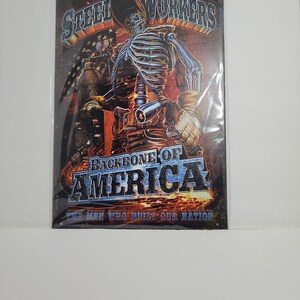 Steel Workers Backbone of America Metal Sign 12"x8" - Etsy