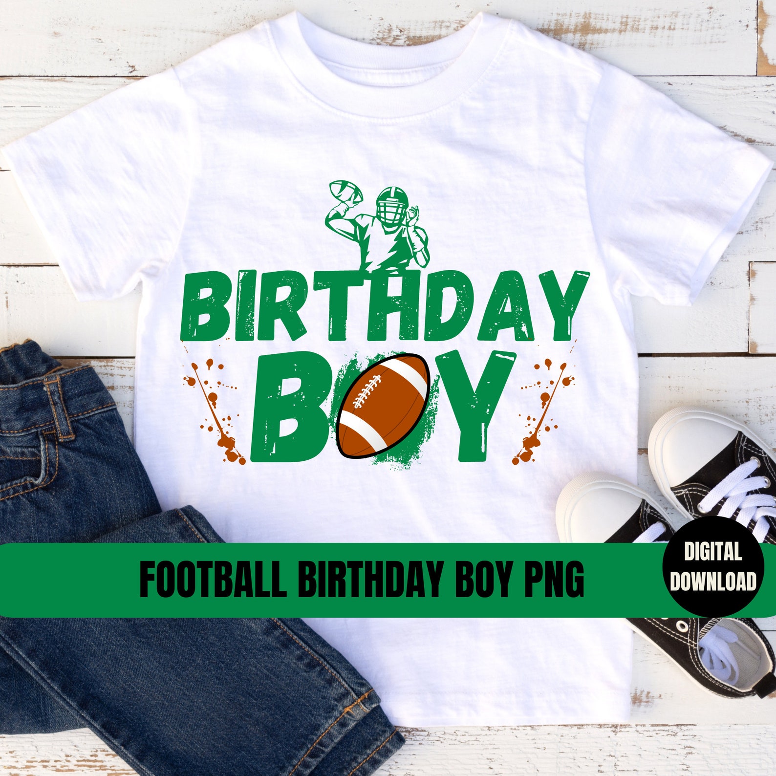 Football Birthday Png, Football Birthday Boy Png, Birthday Boy Football ...