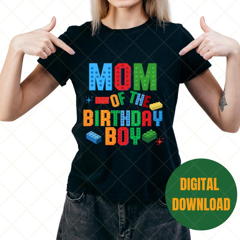 Building Blocks Family Birthday Png, Building Block Birthday Png ...