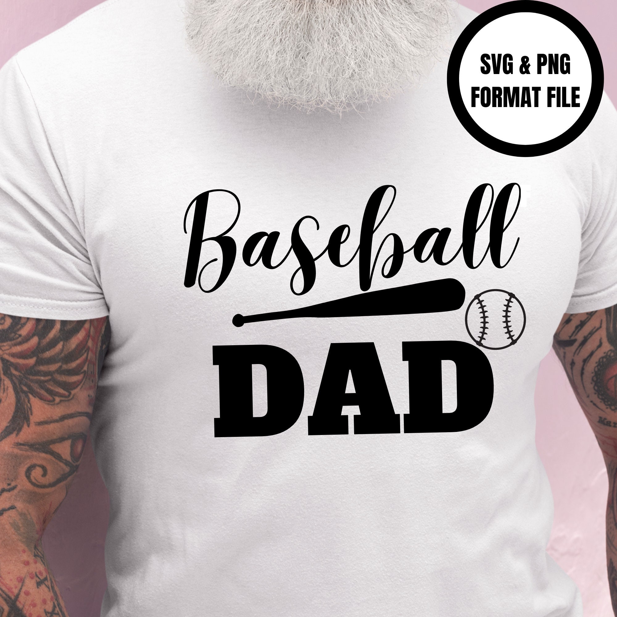 Baseball Dad Svg, Baseball Dad Png, Baseball Dad Iron on Transfer ...