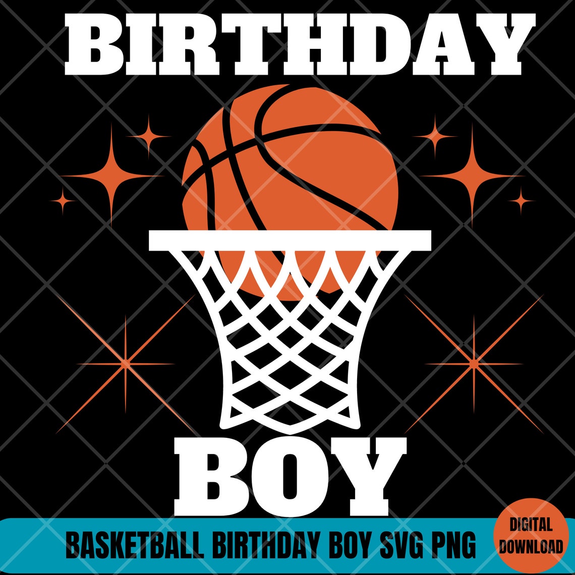 Basketball Birthday Boy Svg, Birthday Boy Basketball Svg, Basketball ...