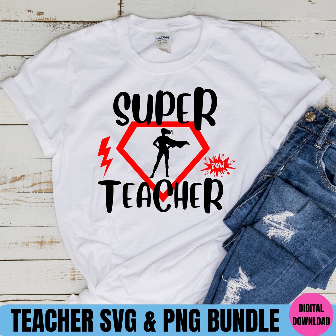 Teacher Svg Bundle, Teacher Shirt Svg Bundle, Shirt Designs for ...