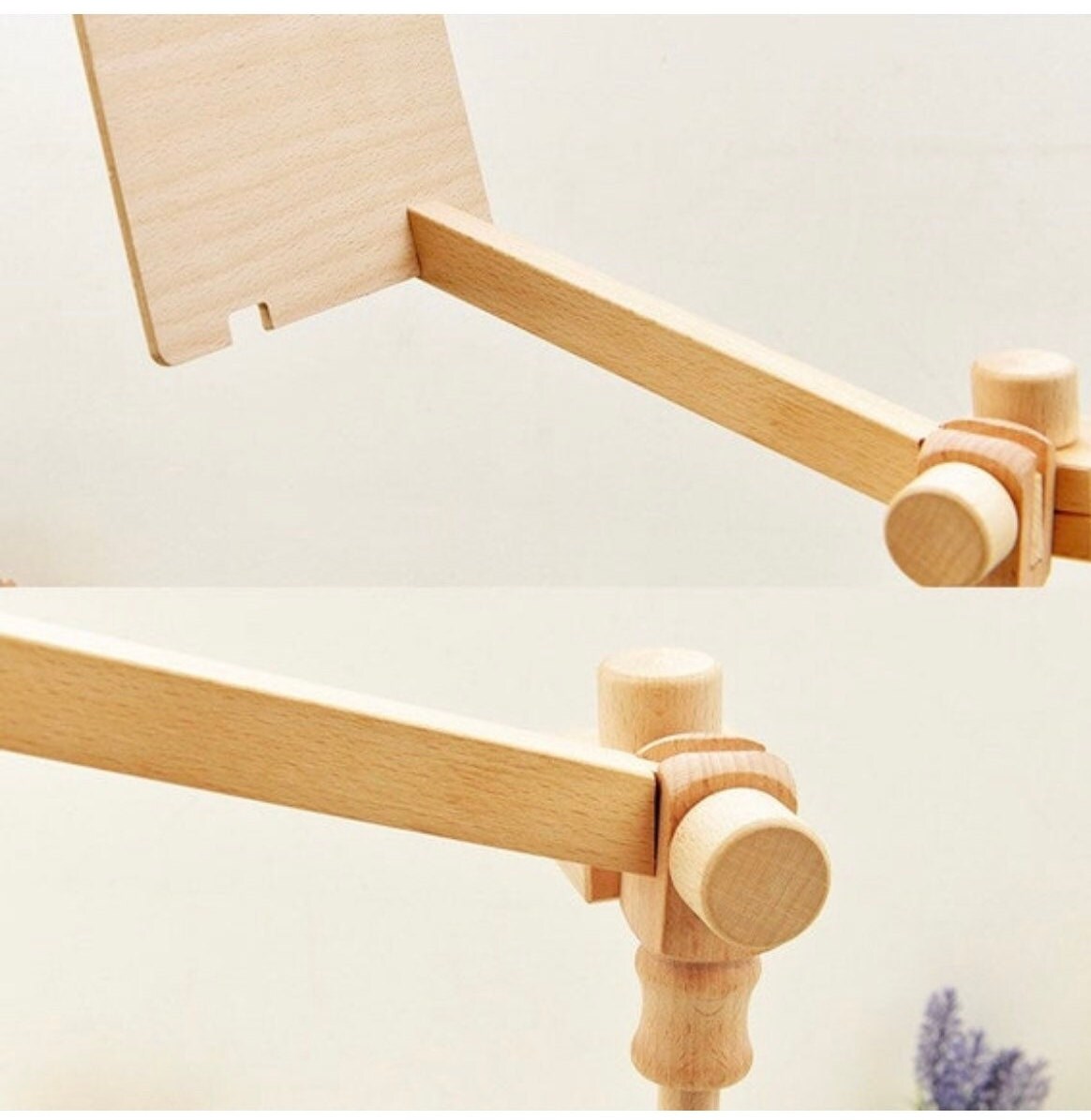 Embroidery Stand - Adjustable Rotated Cross Stitch Lap Stand - Etsy