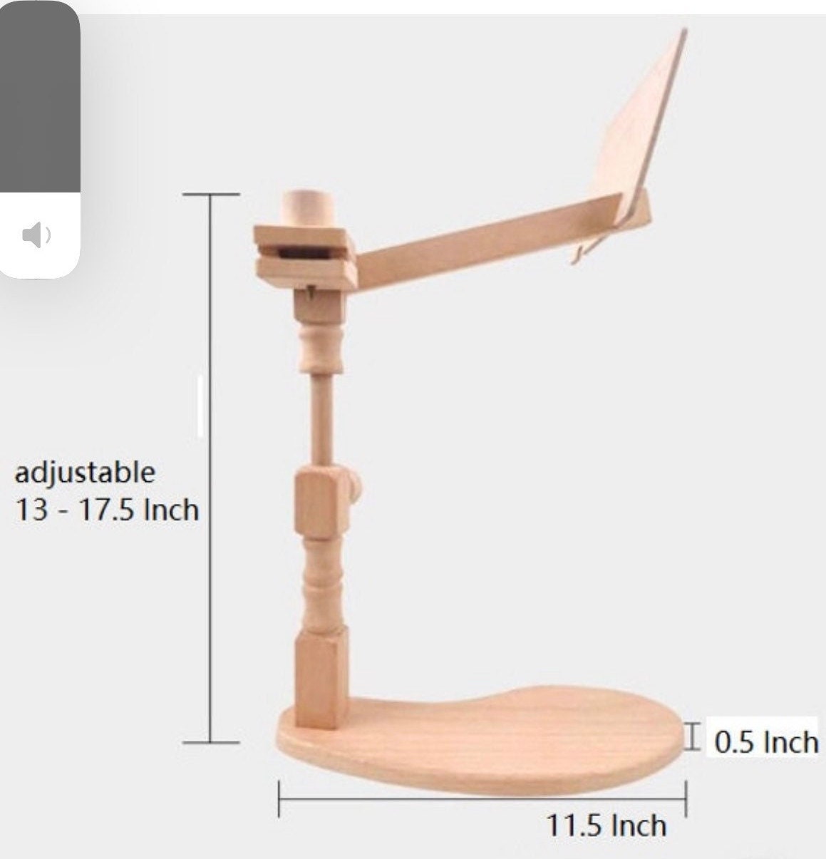 Embroidery Stand - Adjustable Rotated Cross Stitch Lap Stand - Etsy