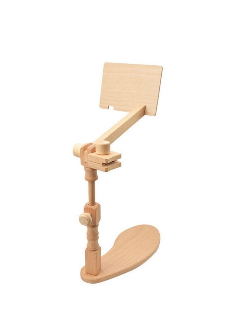 Embroidery Stand - Adjustable Rotated Cross Stitch Lap Stand - Etsy