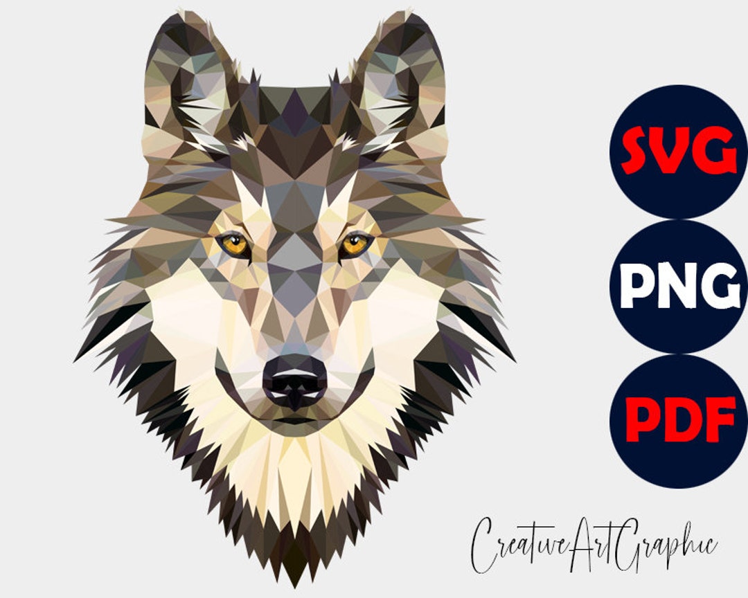 Wolf Svg Png Pdf Animals Animal Clipart Silhouette - Etsy