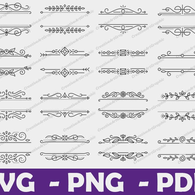 Scroll Monogram Svg - Etsy