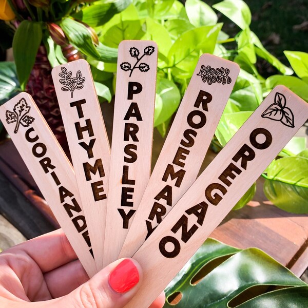 Garden Tags - Etsy