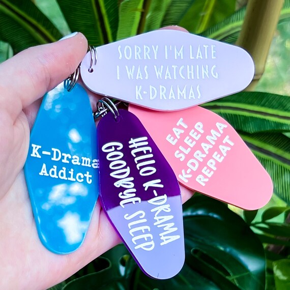 Kdrama Keychain Korean Drama Merch Drama Gift Cute Kawaii | Etsy
