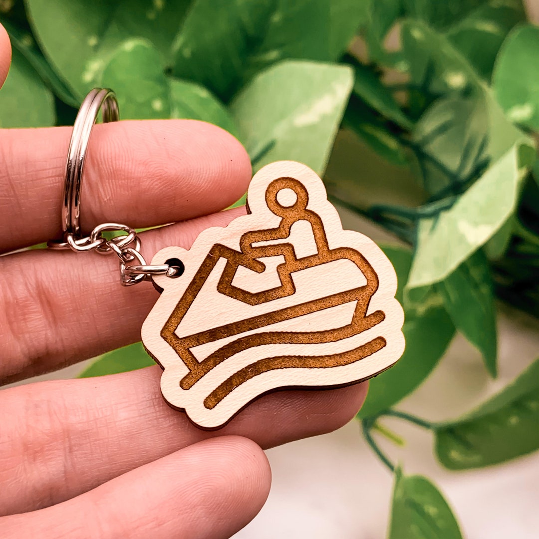 Jet Ski Keychain, Jetski Gifts, Boat Keychain, Jet Ski Charm, Jet Ski ...