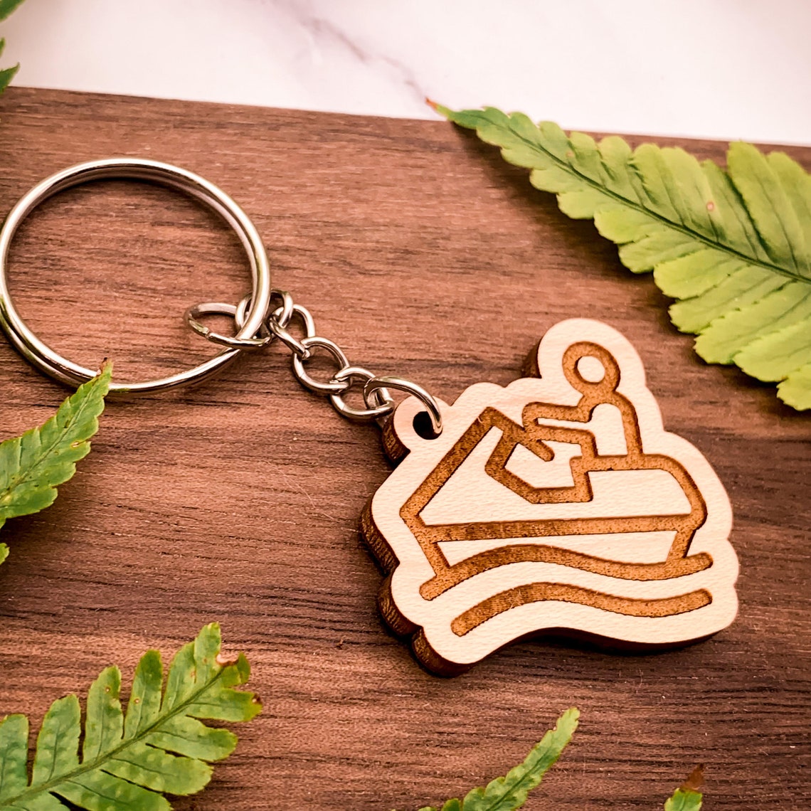 Jet Ski Keychain Jetski Gifts Boat Keychain Jet Ski Charm | Etsy