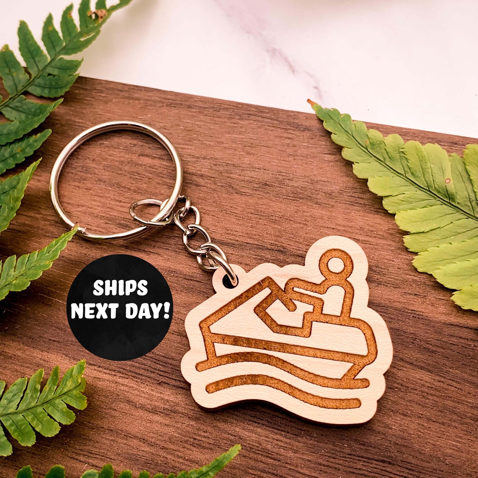 Jet Ski Keychain Jetski Gifts Boat Keychain Jet Ski Charm | Etsy