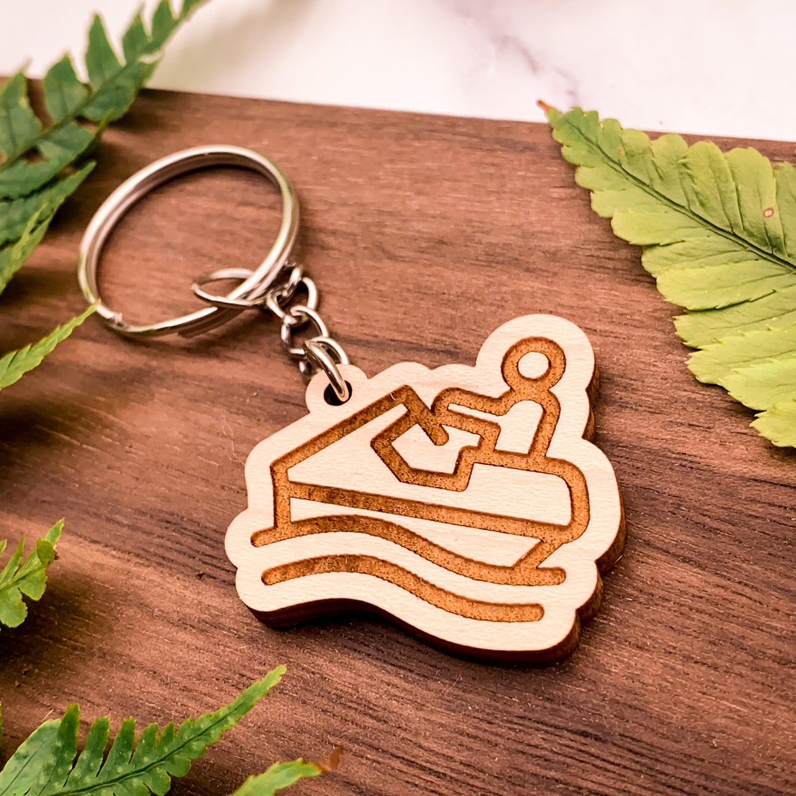 Jet Ski Keychain Jetski Gifts Boat Keychain Jet Ski Charm | Etsy