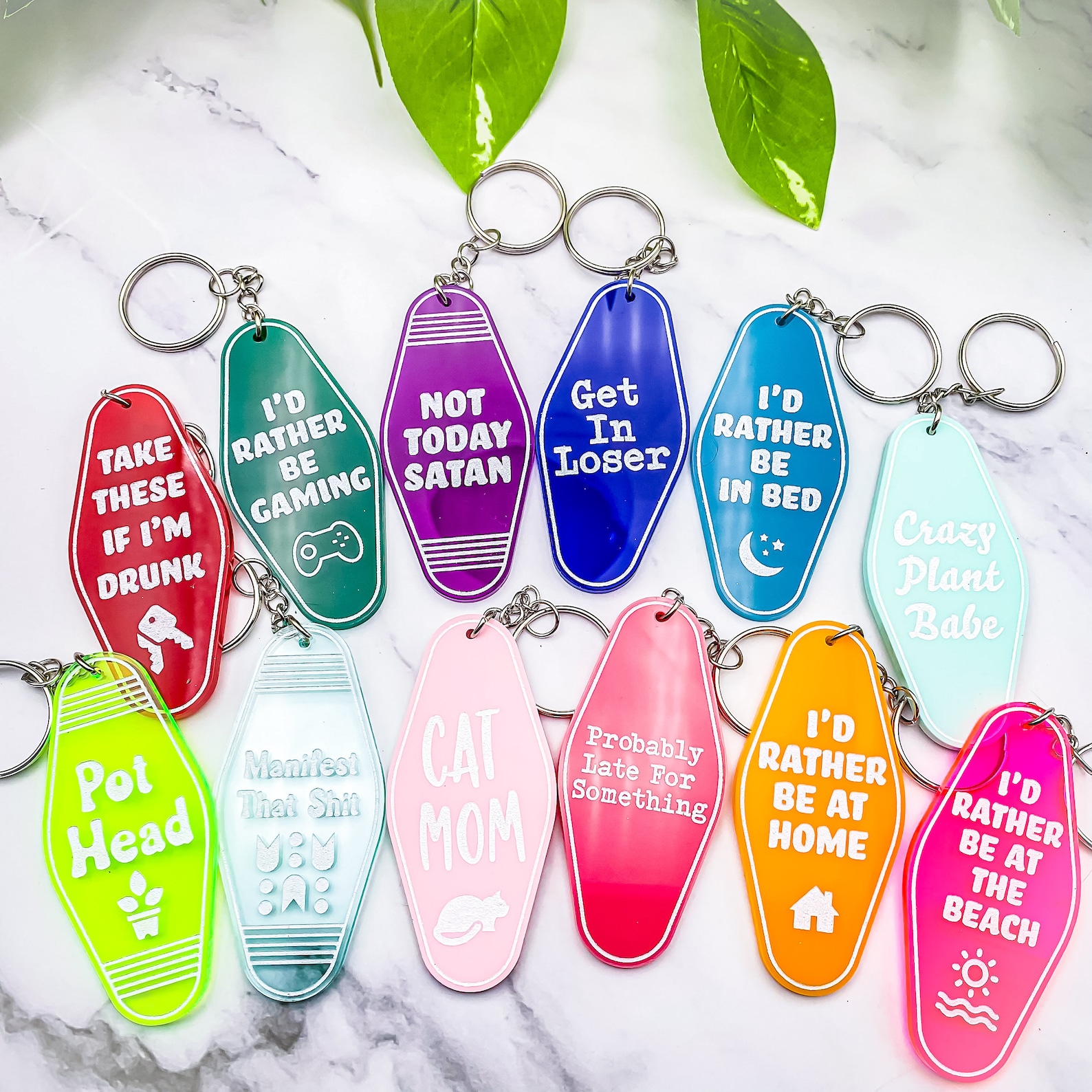 Retro Motel Keychain Personalized Funny Gift Vintage Retro - Etsy