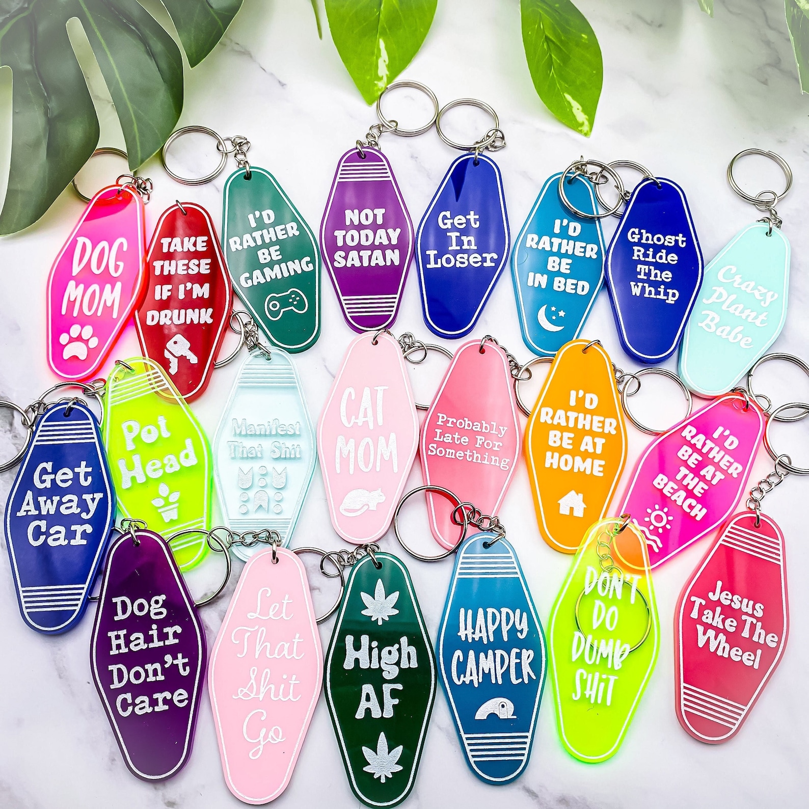 Retro Motel Keychain Personalized Funny Gift Vintage Retro - Etsy