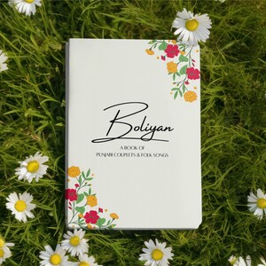 Boliyan Book | Punjabi Traditional Wedding Songs | Ladies Sangeet - Etsy