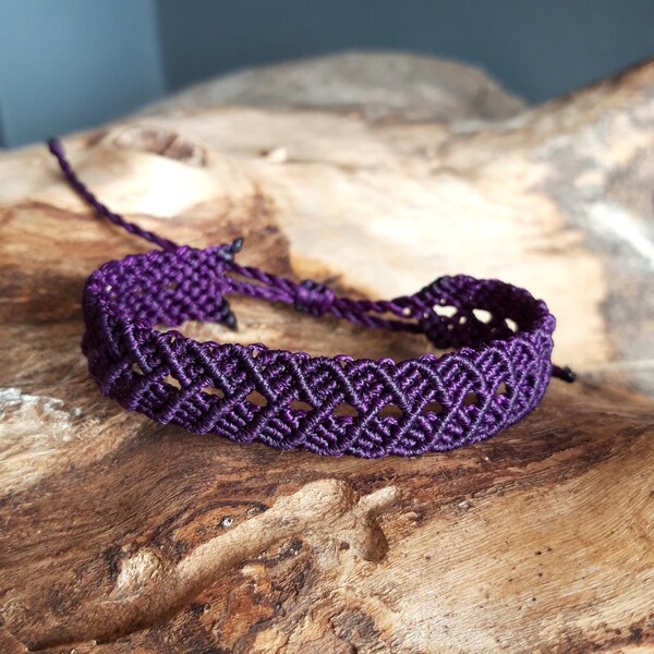 Macrame Anklet - Etsy