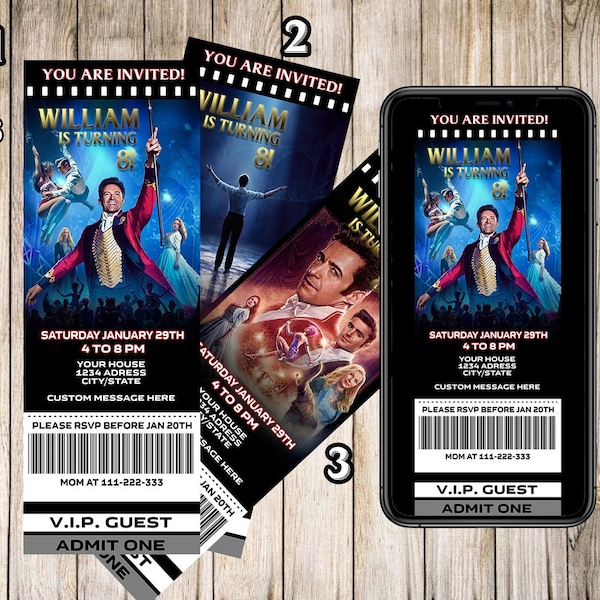 Greatest Showman Party - Etsy
