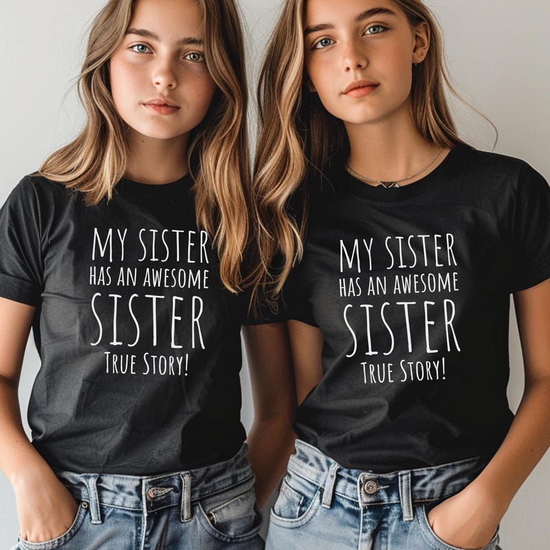 Funny Sister T Shirt - Etsy