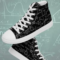 Pi Symbols Math Printed Men's Athletic Shoes, All Over Print Gym ...
