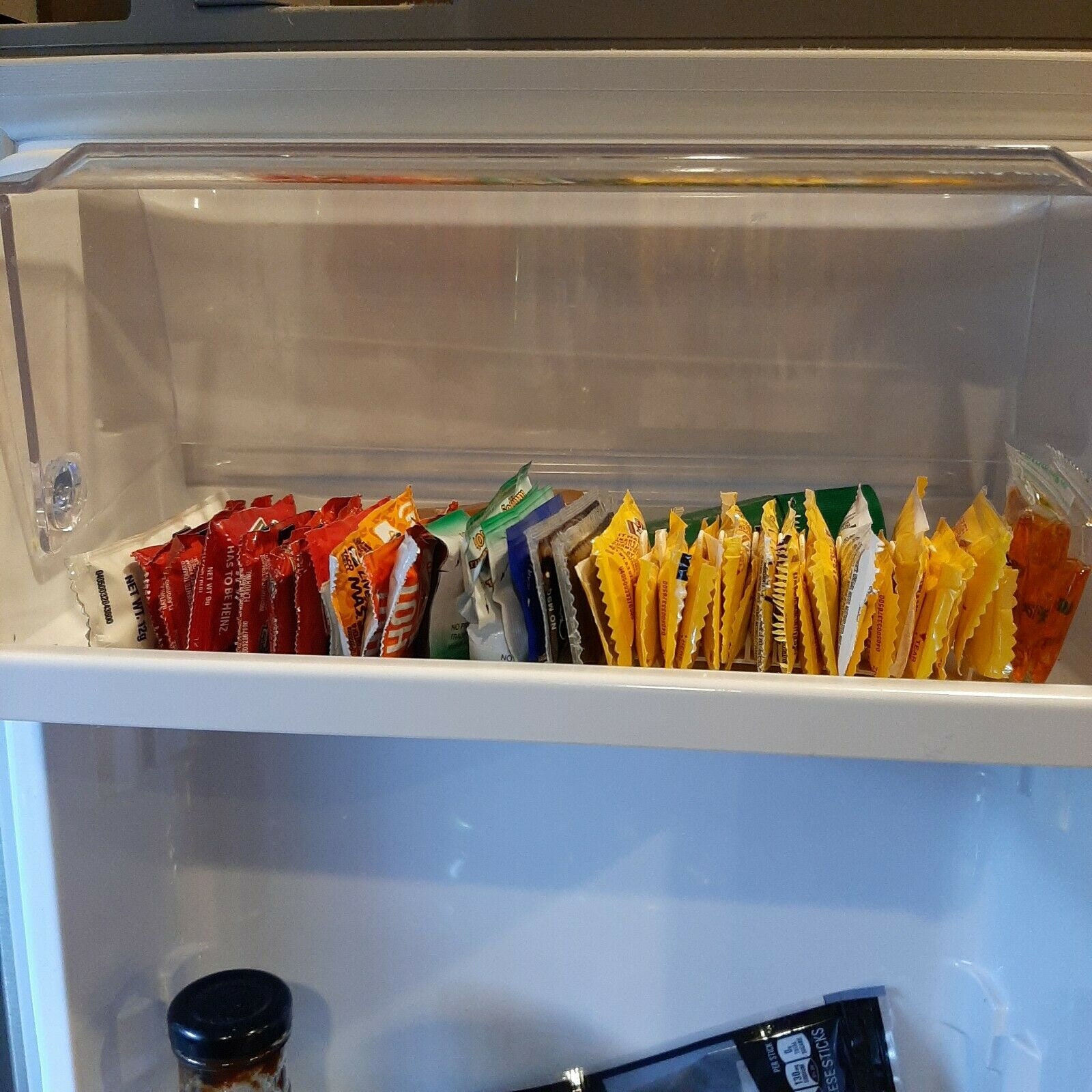 Sauce Packet Holder Rack Organizer Display Tray Kitchen Storage Gadget ...