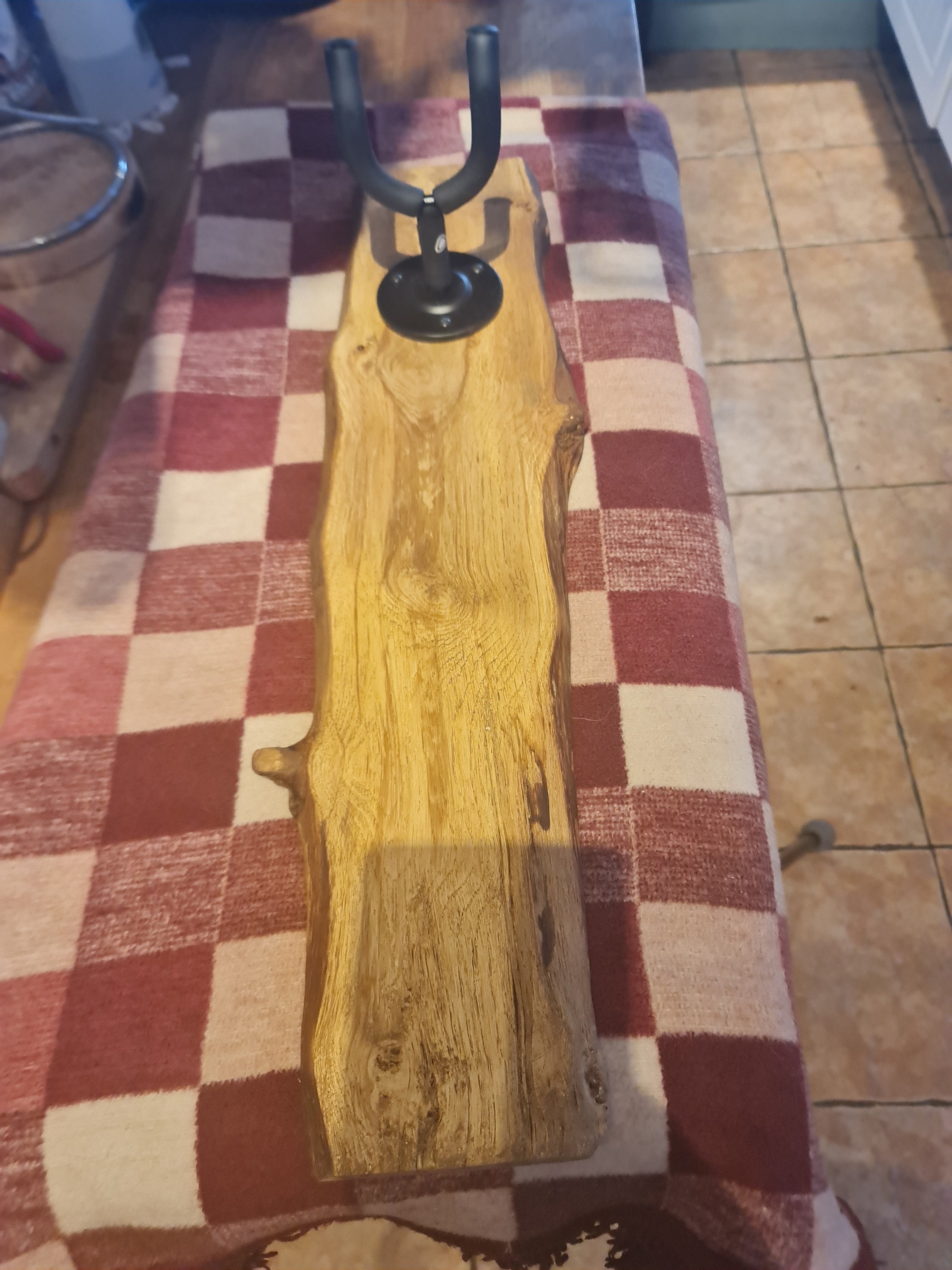 Wall Mounted Live Edge Timber Guitar/violin Rack - Etsy