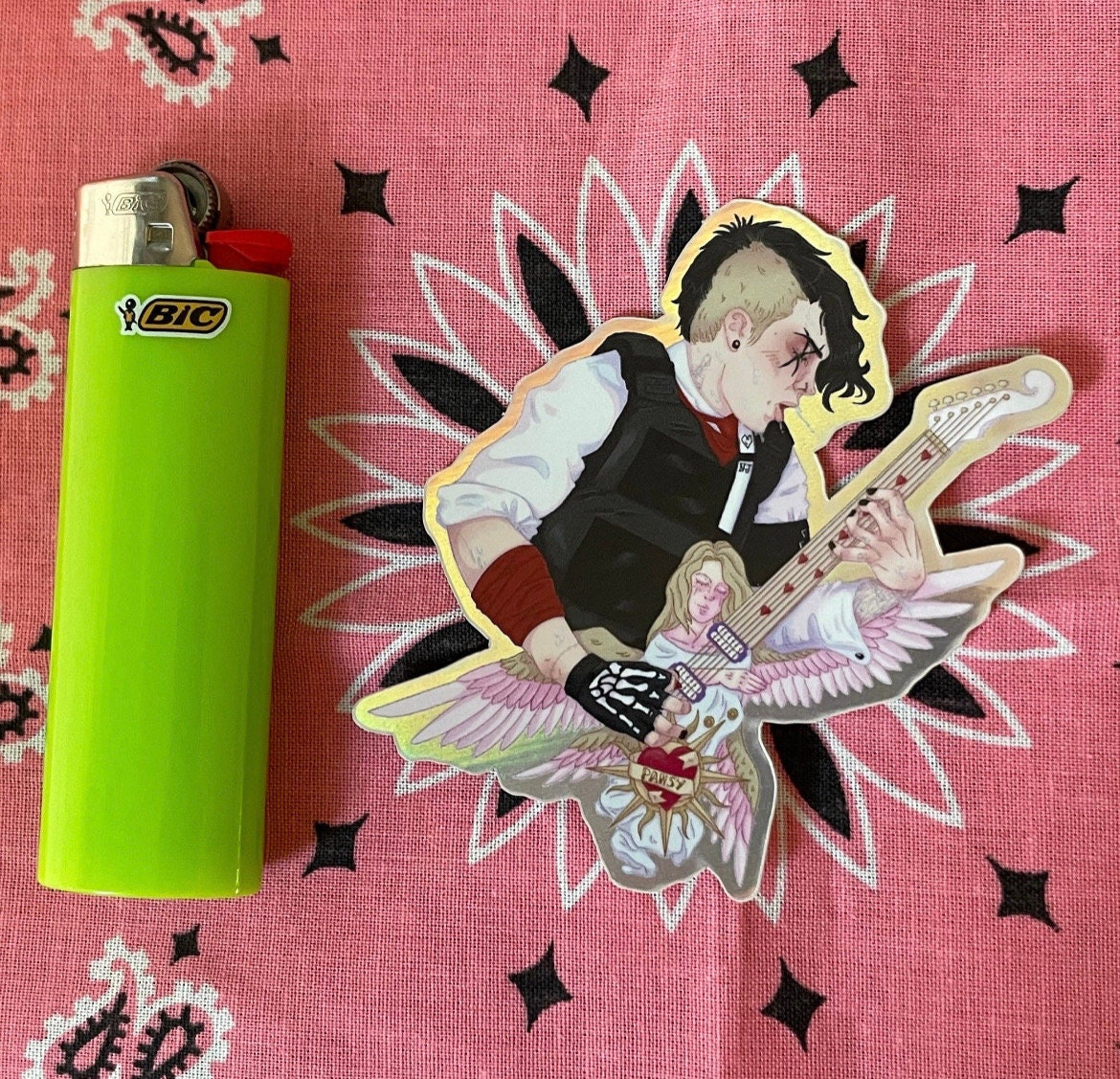 MCR Revenge Frank Holographic Sticker - Etsy