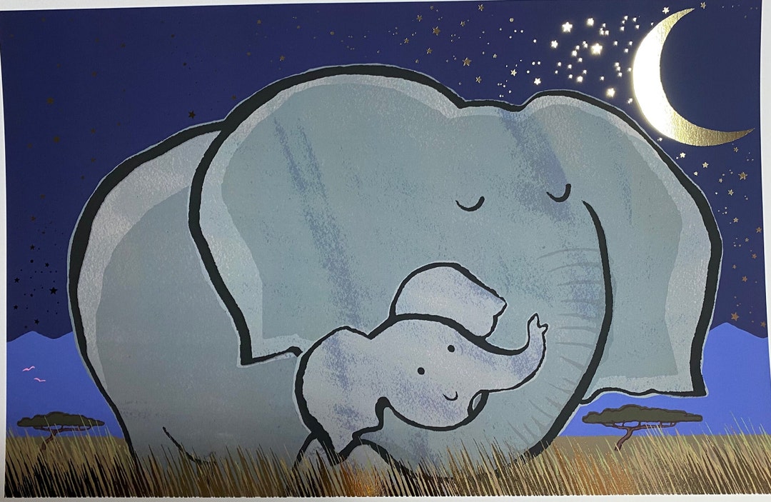 Beautiful Foiled A3 Print Based on My Book always Hand Signed - Etsy
