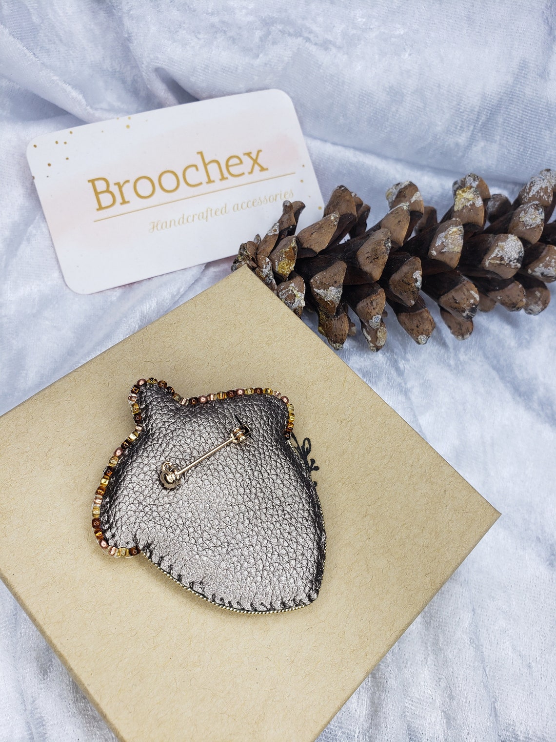 Shiny Acorn Handcrafted Brooch Acorn Pin Bronze Accessory - Etsy