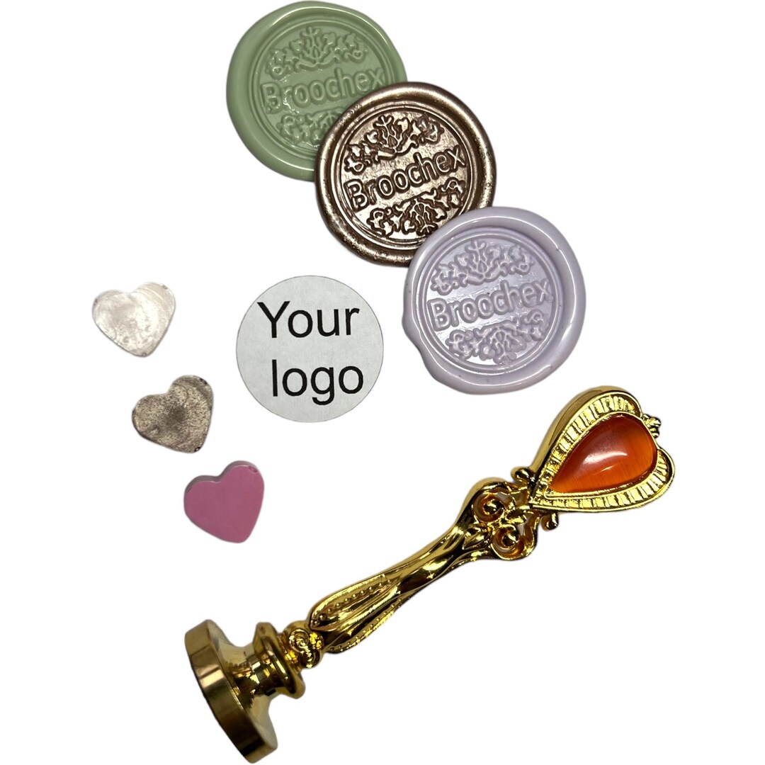 Custom Wax Seals With Your Logo, Custom Design Wax Seals, Wedding ...