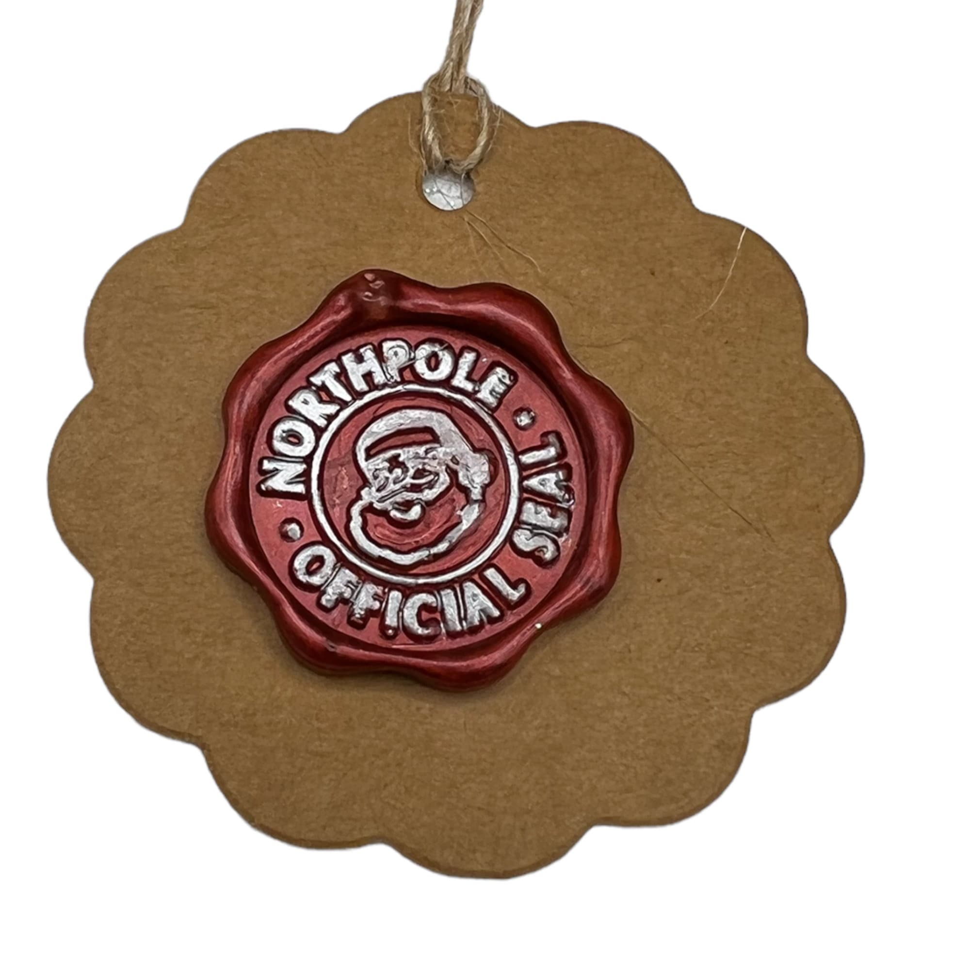 North Pole Official Seal Stickers: Santa's Letter Seal Stamp - Etsy
