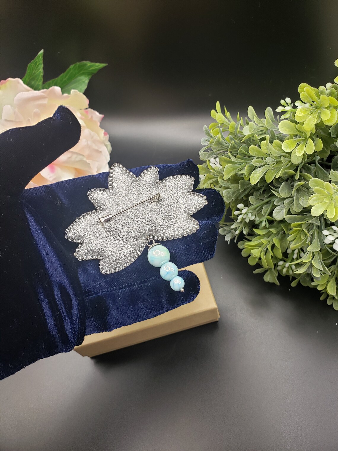 Beaded Lotus Brooch: Water Lily Pin - Etsy