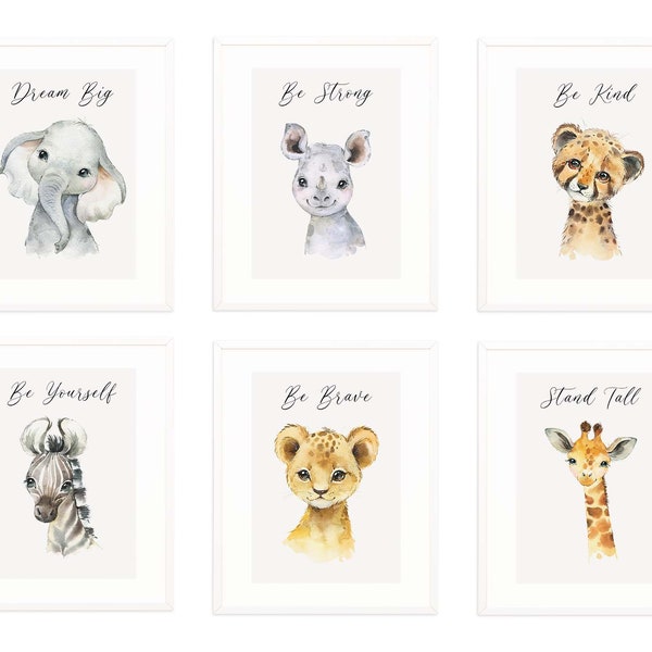 Safari Wall Art - Etsy