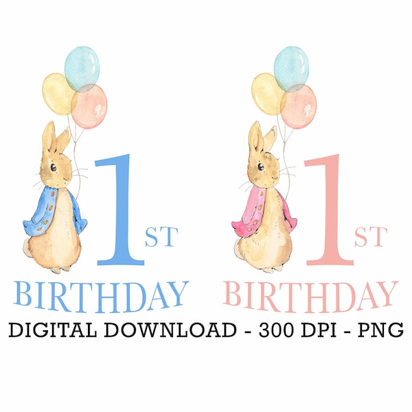 Peter Rabbit Clipart - Etsy