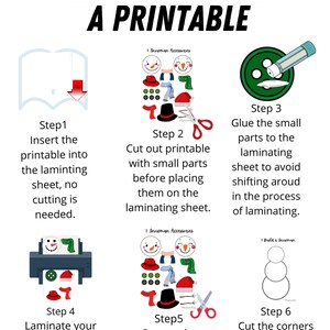 Printable "build a Snowman" Worksheet, Dress up Game and Educational ...