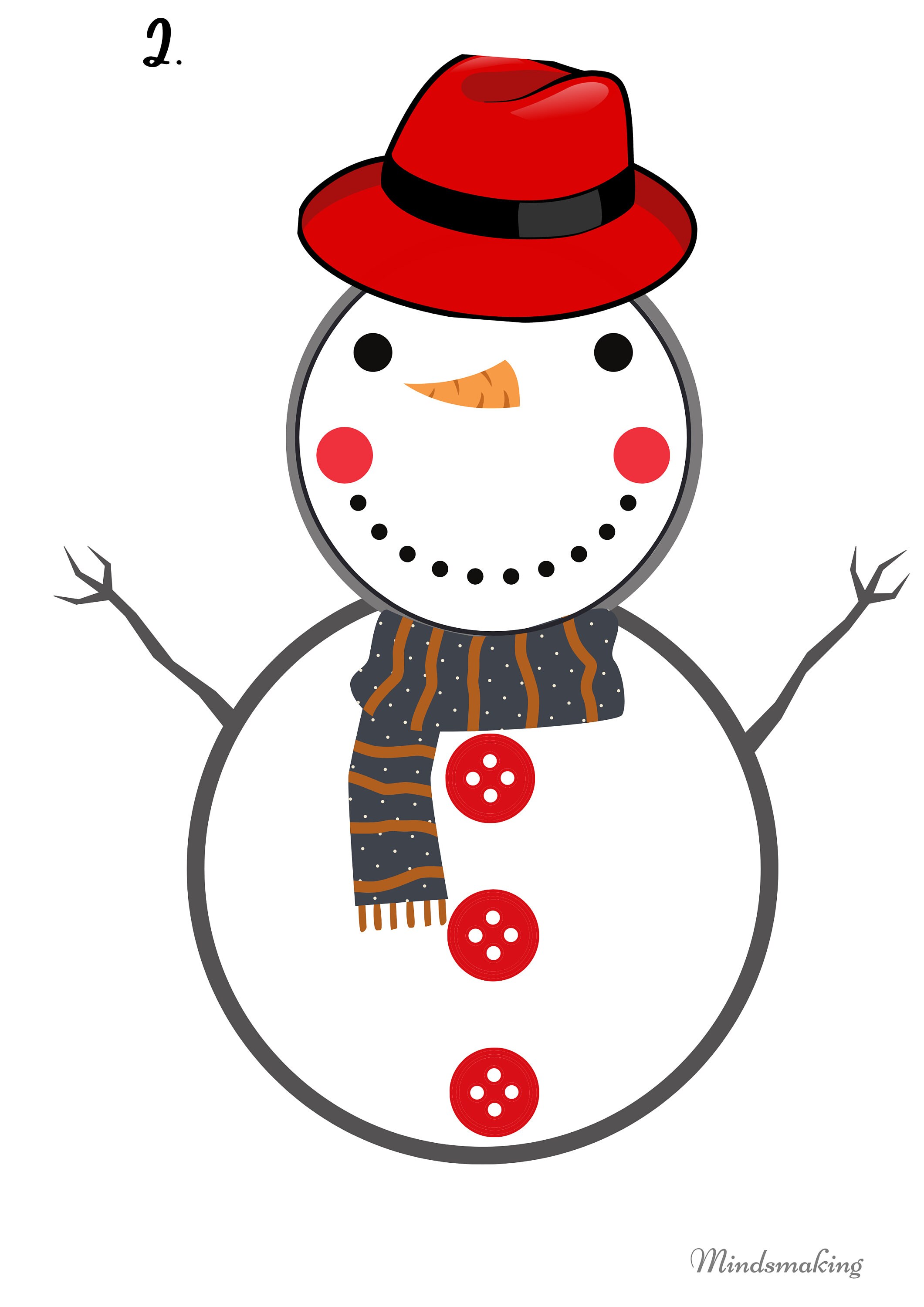 Printable "build a Snowman" Worksheet, Dress up Game and Educational ...