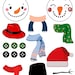 Printable "build a Snowman" Worksheet, Dress up Game and Educational ...