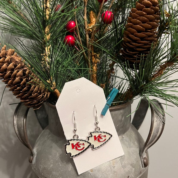 Kansas City Chiefs Earrings - Etsy