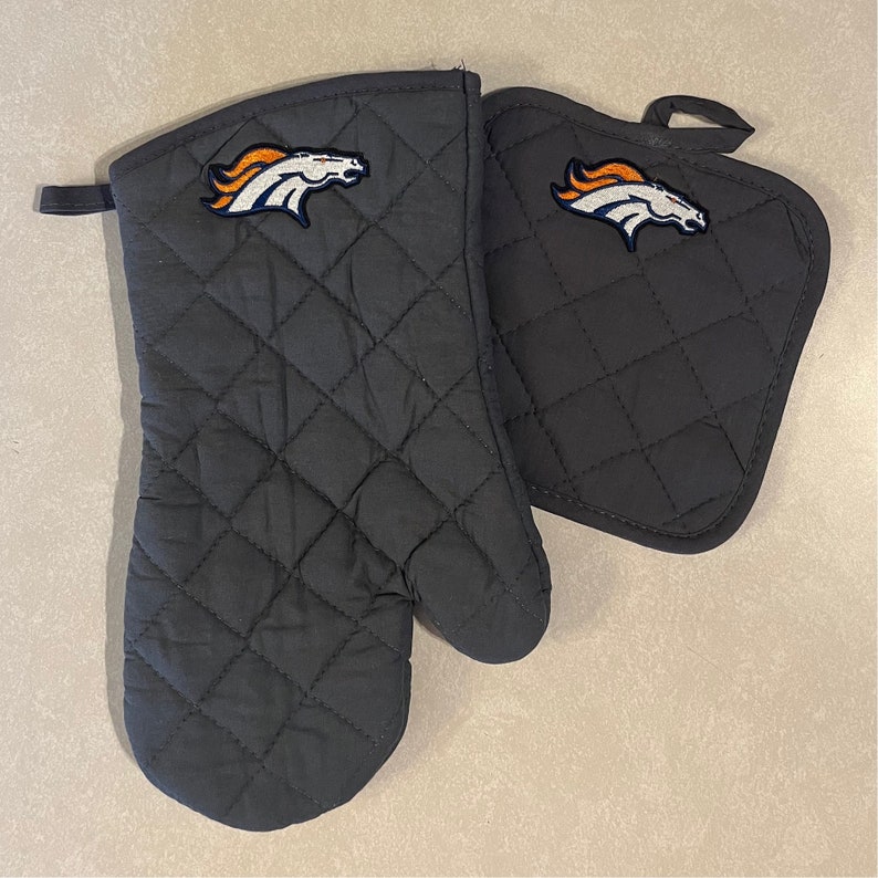 Denver Broncos Pot Holders - Etsy