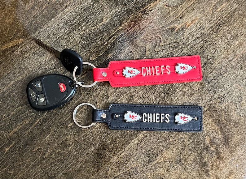 Kansas City Chiefs Keychain - Etsy