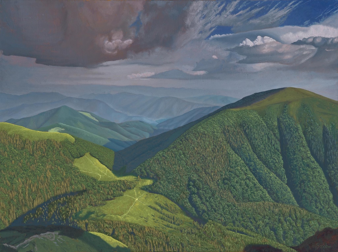 Rozsutec's Perspective Limited Edition Print | Realism Landscape Art ...