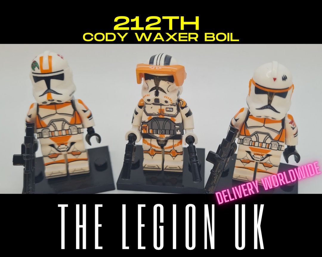 212th Attack Battalion Commander Cody Clone Troopers Waxer and - Etsy
