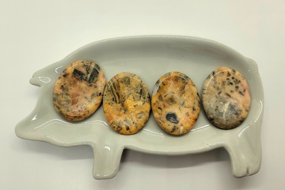 Crazy Lace Agate Worry Stone YOU CHOOSE | Mexican Agate Worry Stone ...