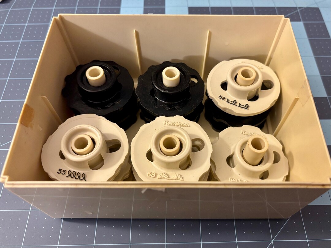 Singer Touch & Sew Sewing Machine Cams, Parts, and Container - Etsy