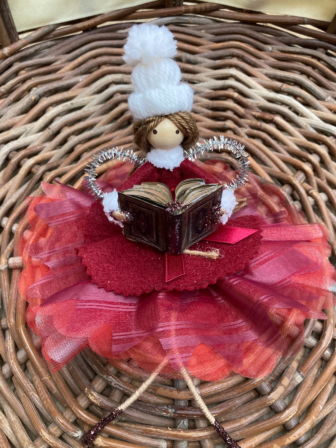 Handmade Carol Singer Fairy - Etsy